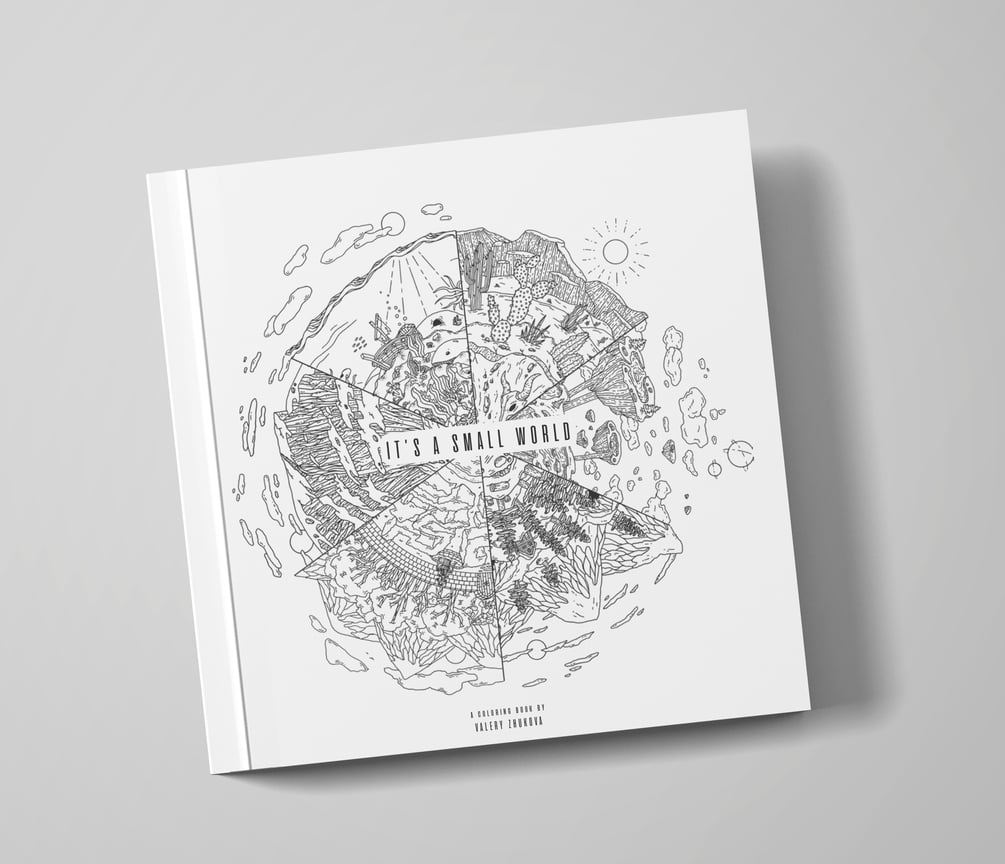 "It's a Small World" Coloring Book