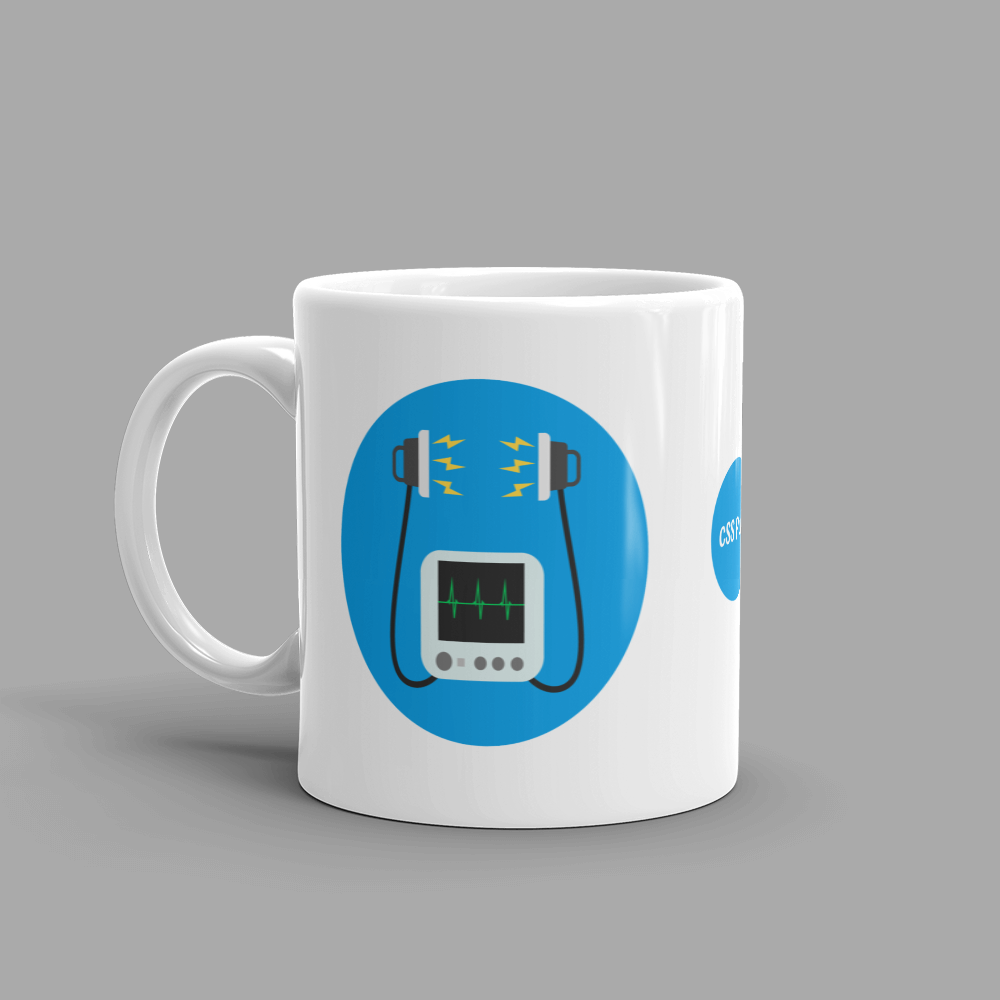 CSS Puns - Defibrillator - Mug
