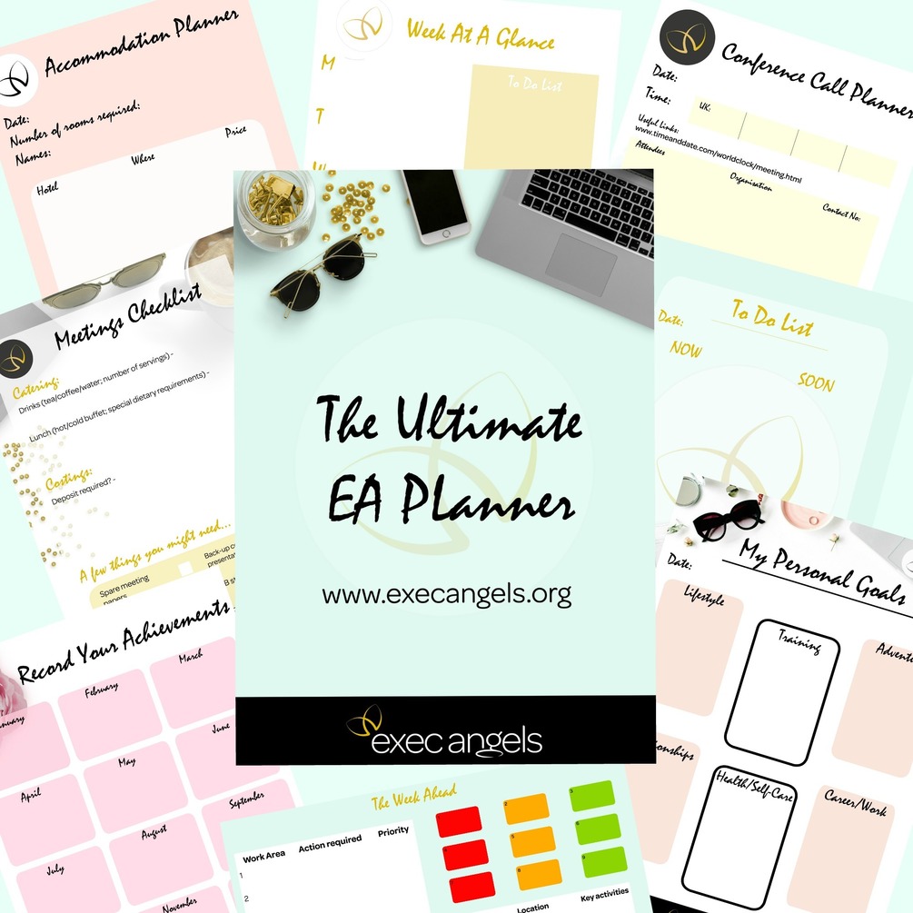 Exec Angels - The Ultimate EA Planner