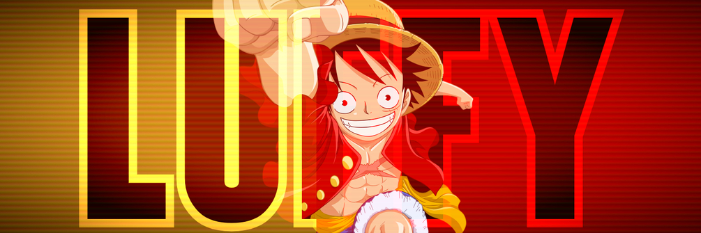 Luffy One Piece Twitter header