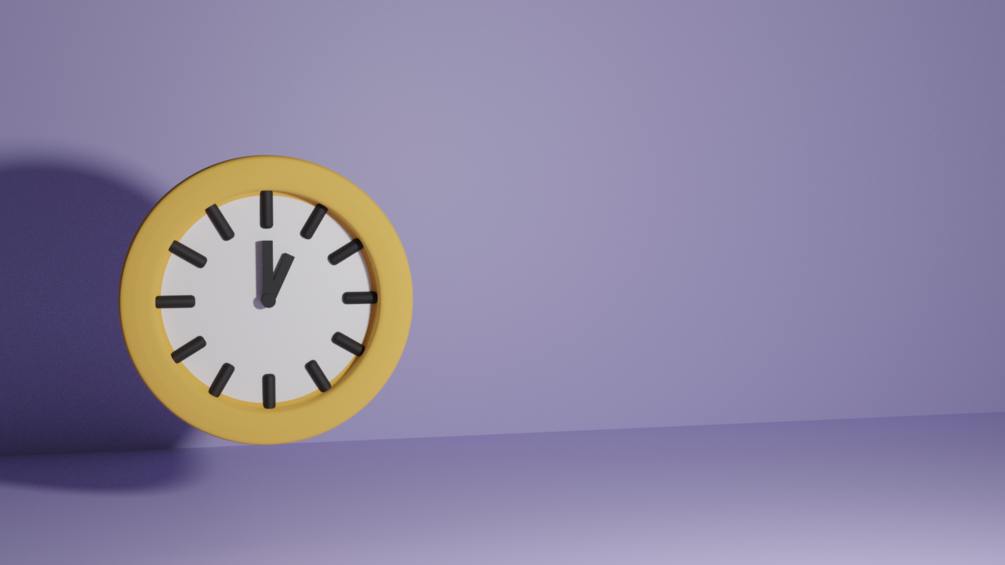 [3D Model] Low poly clock
