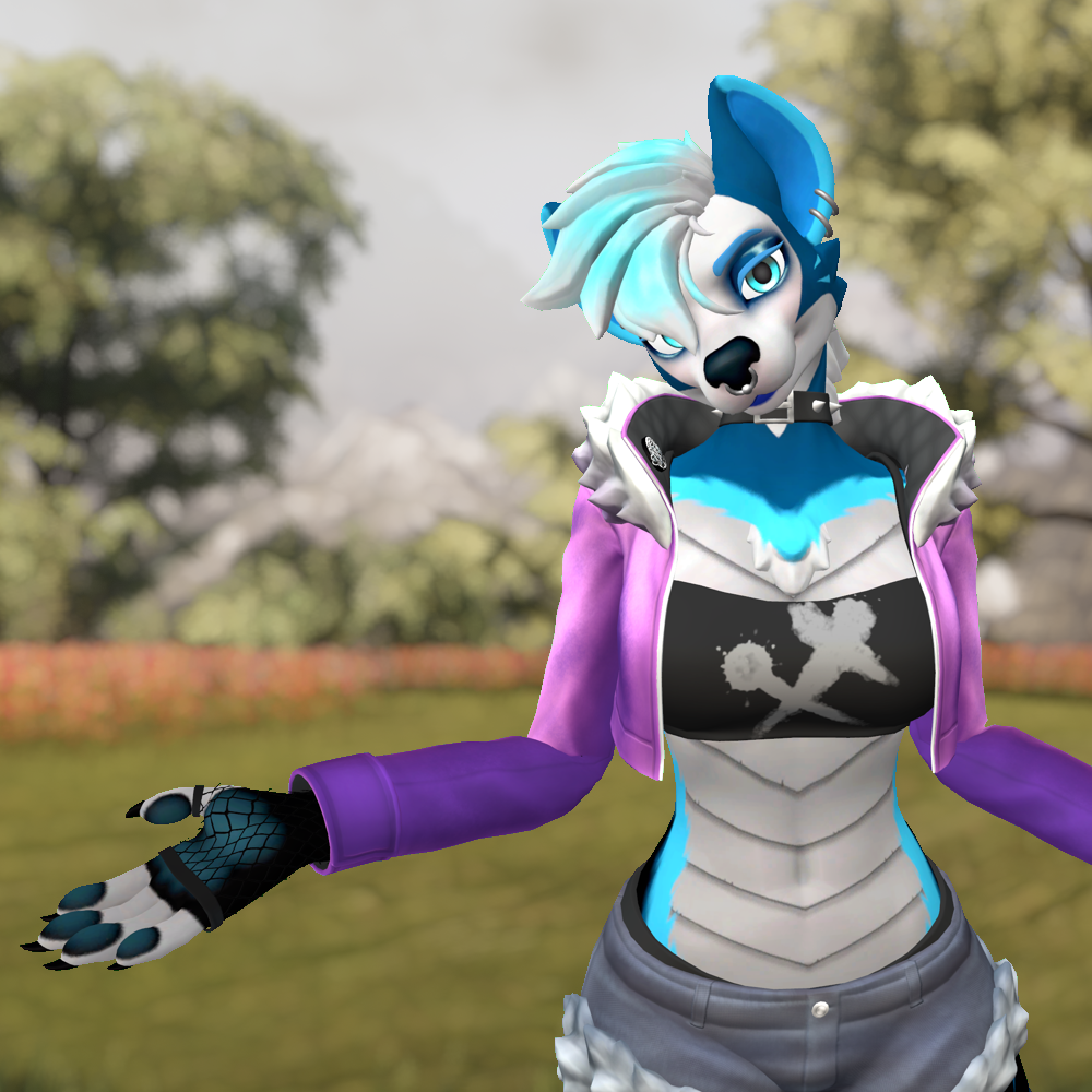 VRChat Dragon Hyenid Texture