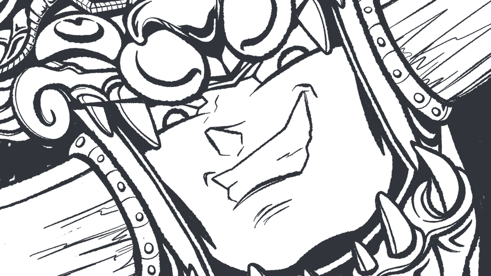 Majin Radahn Coloring Page