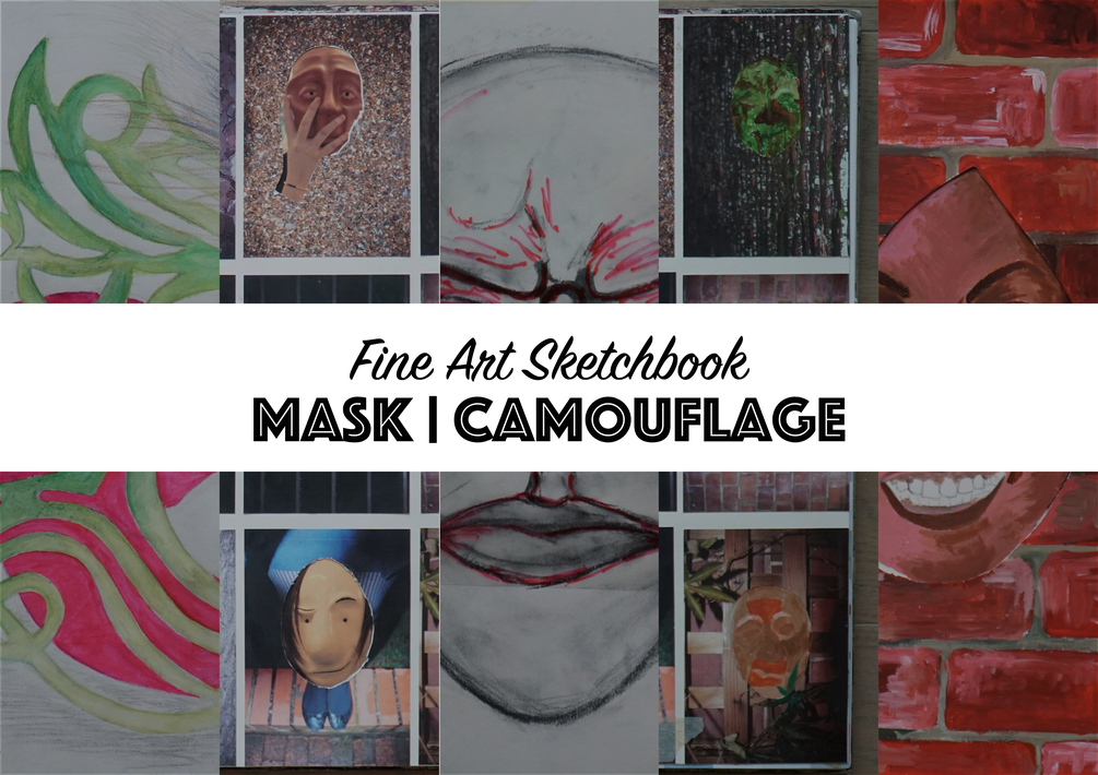 GCSE Fine Art - Mask | Camouflage