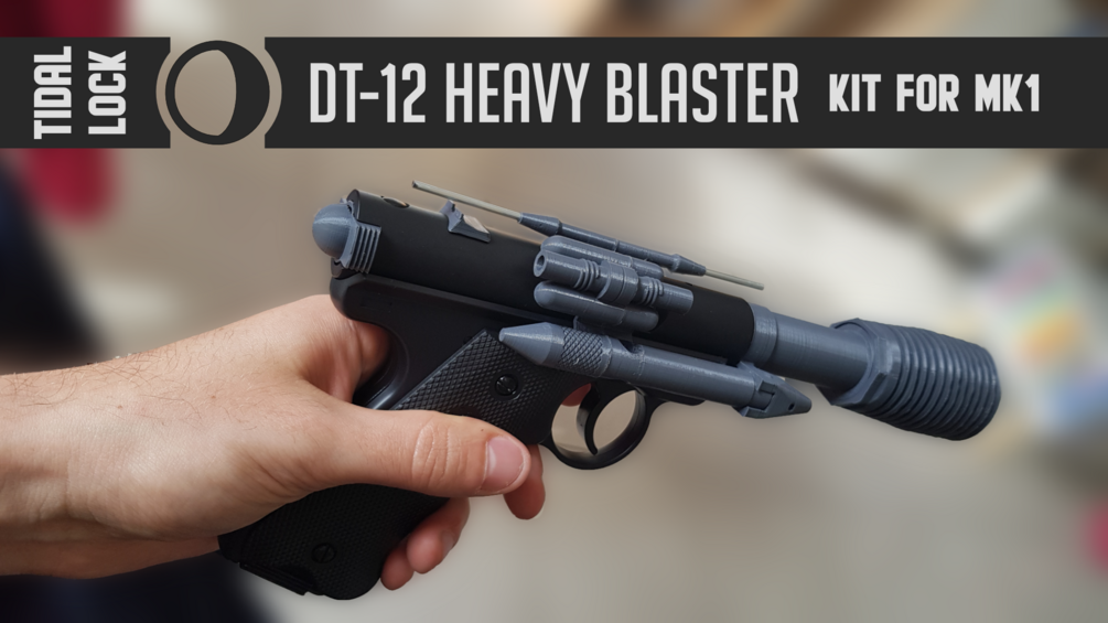 DT-12 heavy blaster pistol for airsoft kit KJW MK1