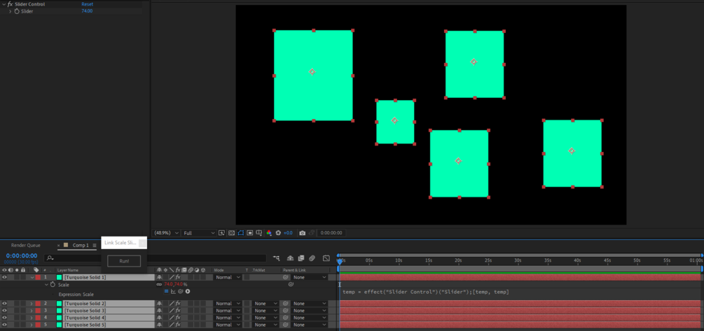 Link Scale Slider to Layers