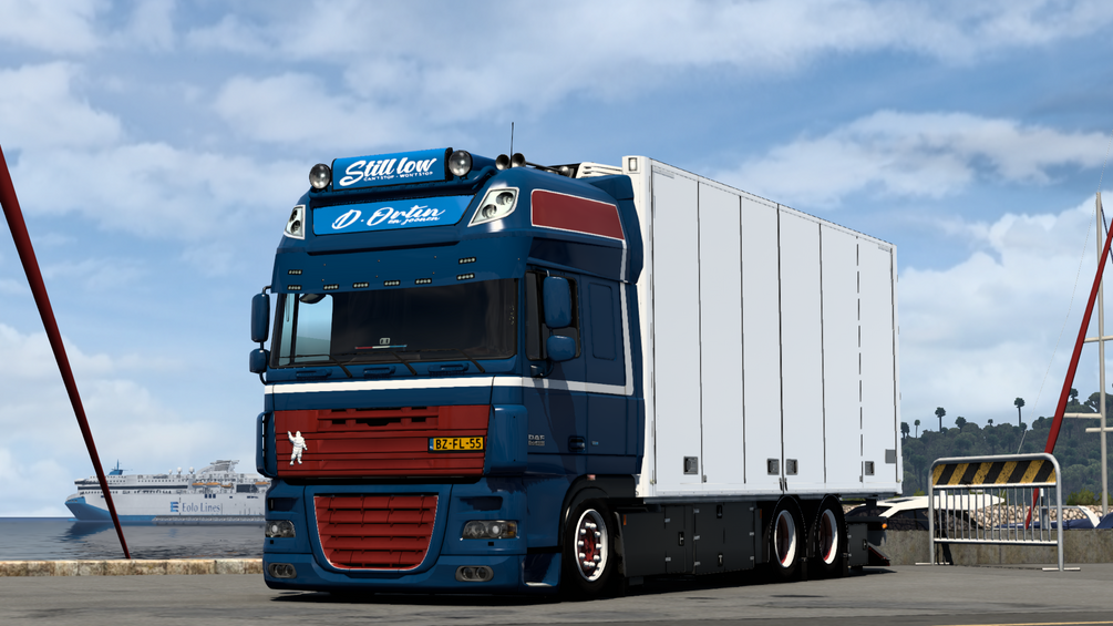 Daf XF105 rigid skin
