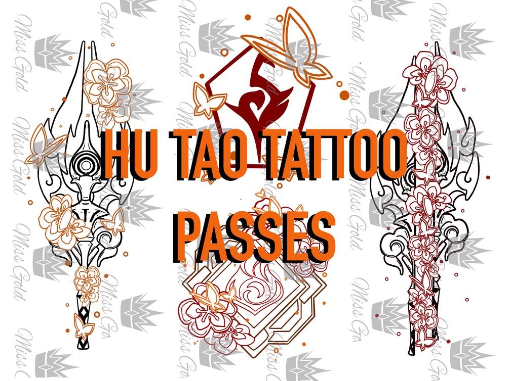 HuTao Tattoo Passes