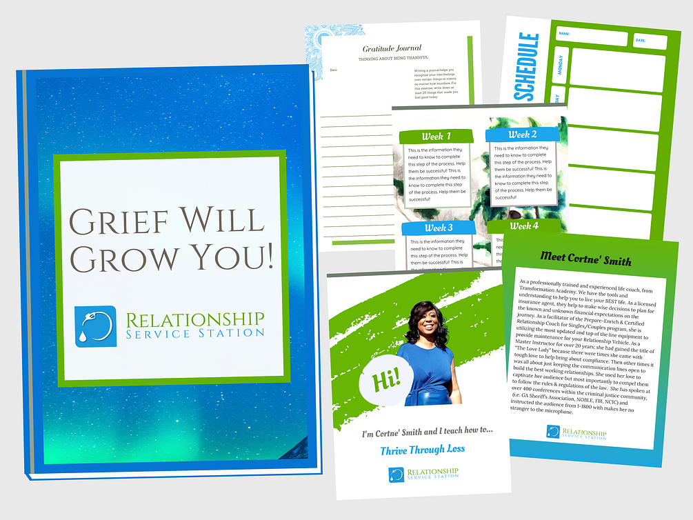 Grief Will Grow You ! (Workbook ONLY) pdf version