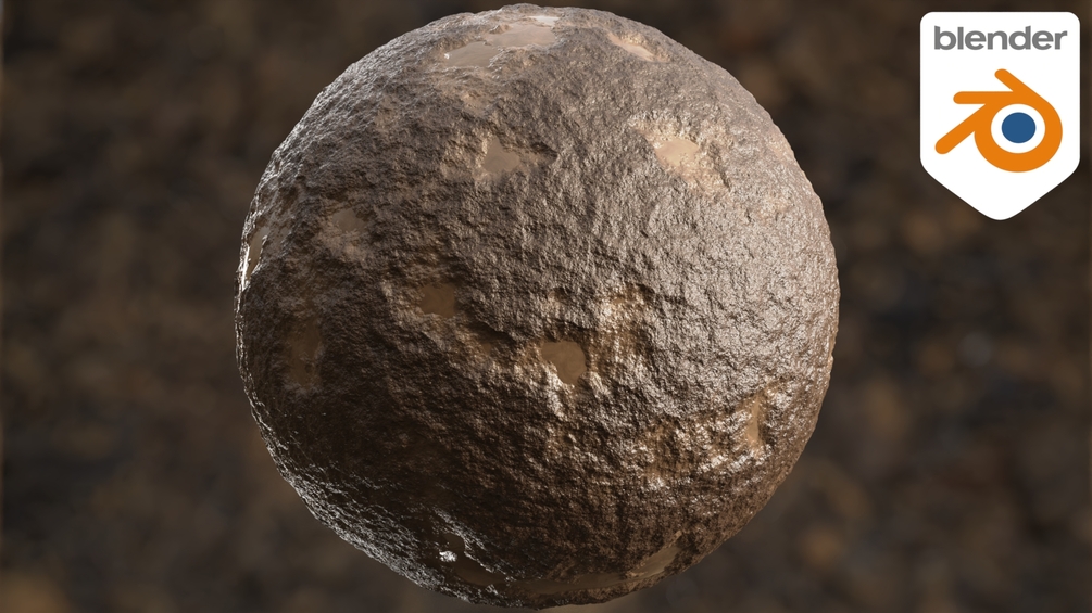 Procedural Mud Material