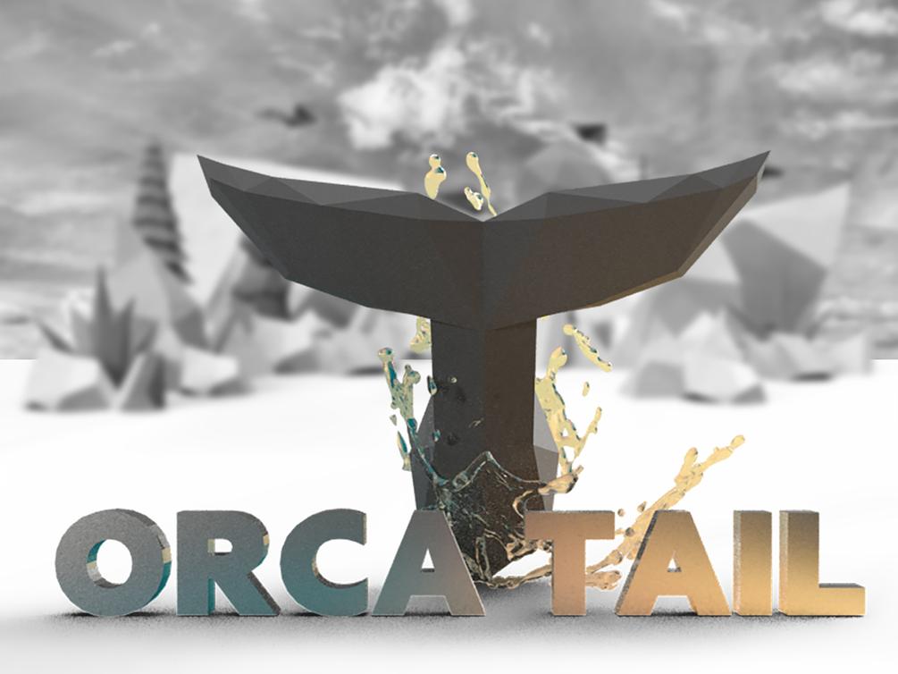 Orca tail