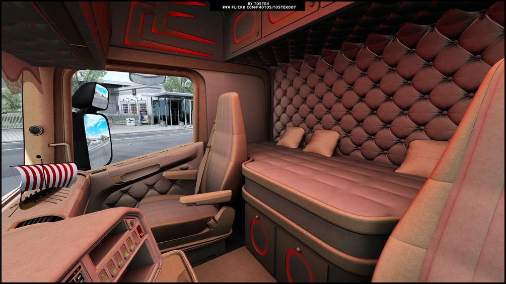 Interior Scania by RJL V8 Holland ETS 2 #23