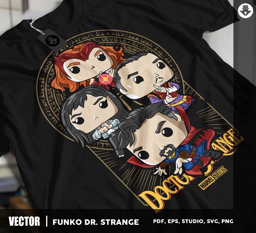 Vector Funko Doctor Strange