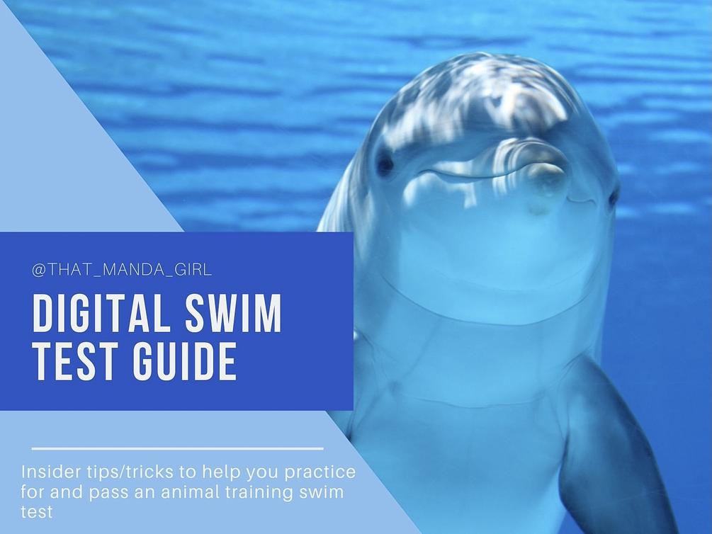 Marine Mammal Training Digital Swim Test Guide