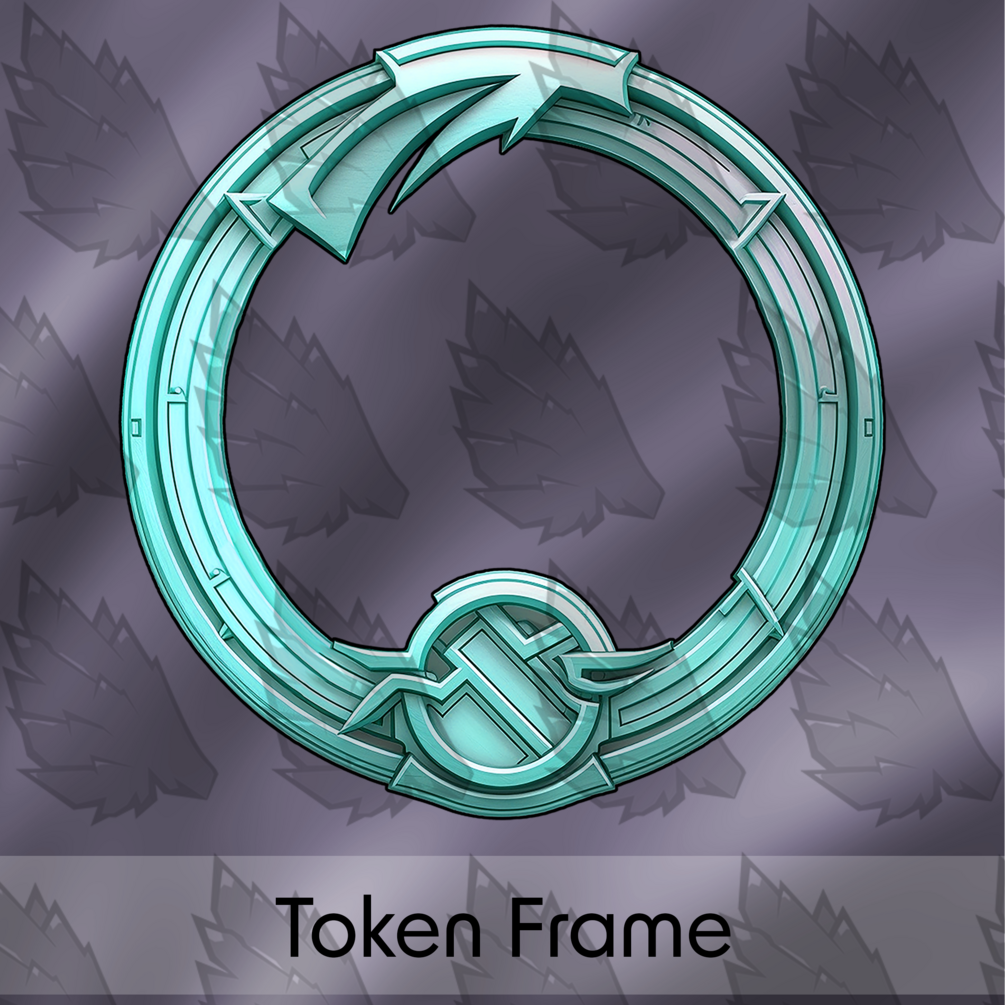 DND / Pathfinder / Token Frame / Token Border / Foundry VTT / Roll20 ...