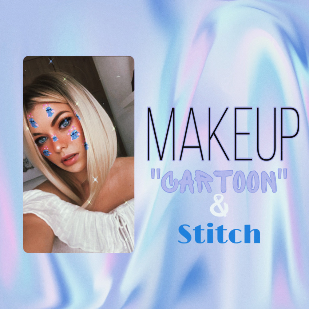 Spark Ar Makeup "Cartoon" and Stitch