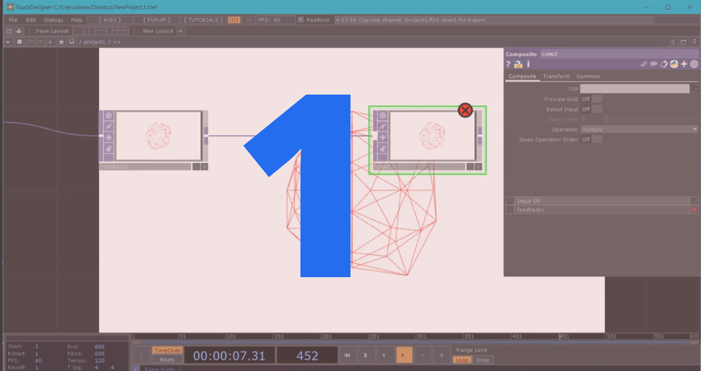 Touchdesigner Project 1