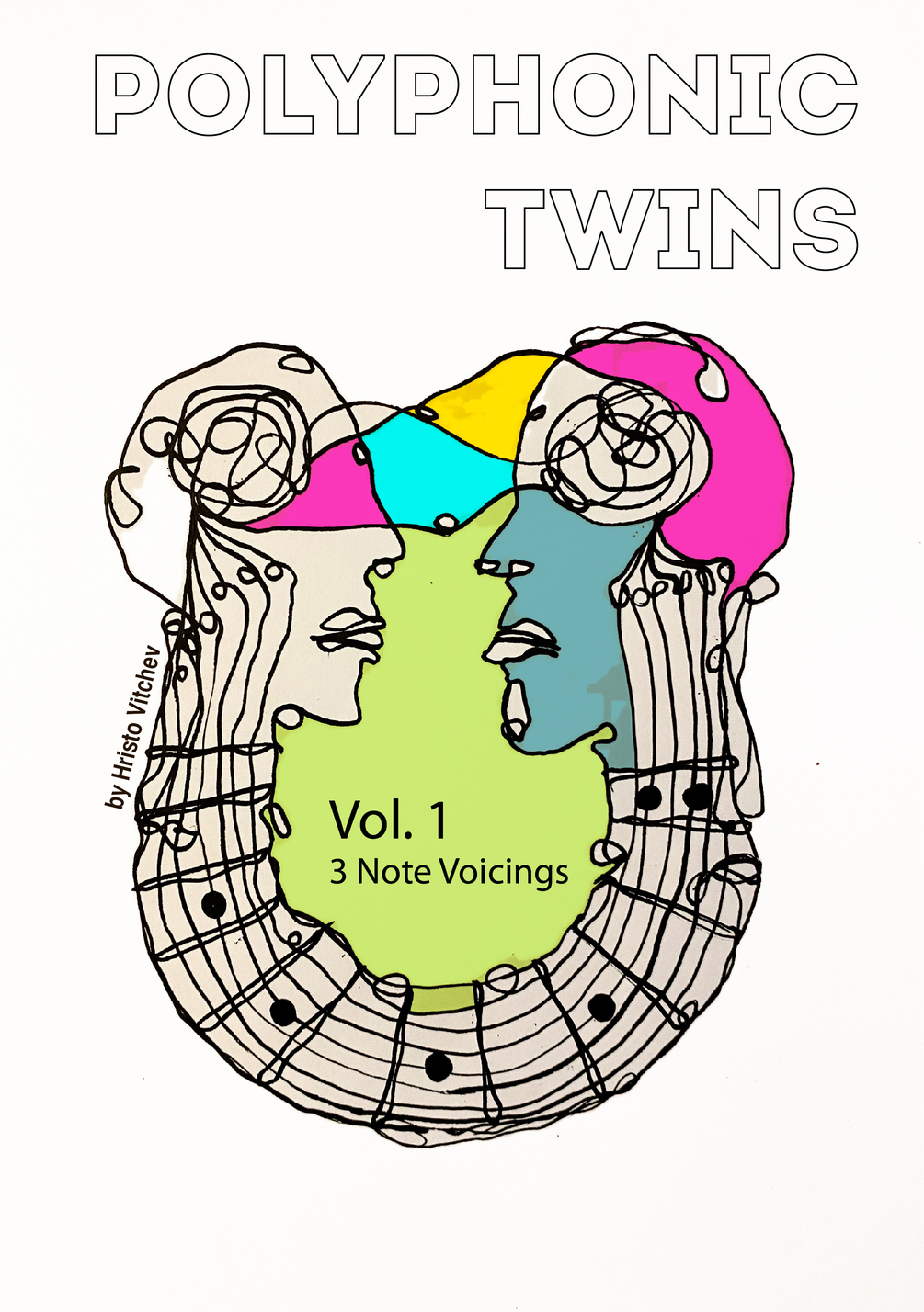 POLYPHONIC TWINS - Volume 1 (3 Note Voicings) + backing track