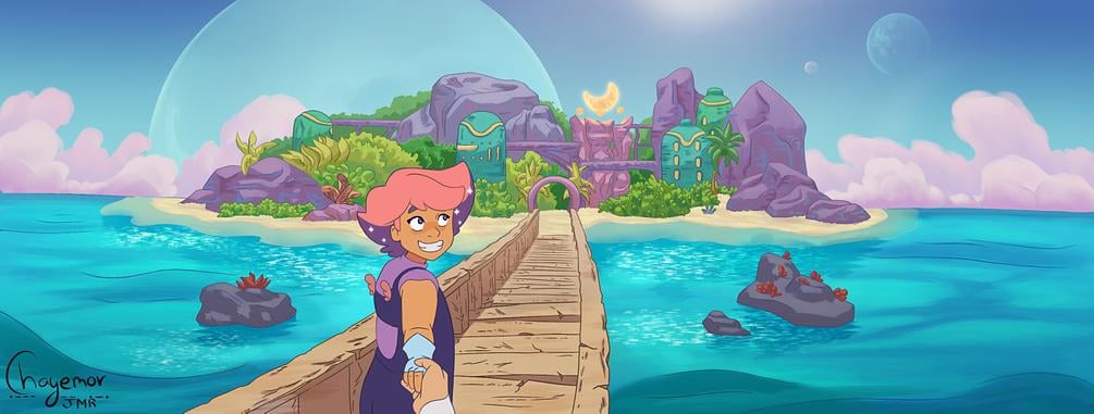 (Wallpaper) Glimmadora lead the way