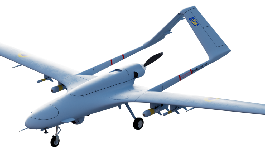 Bayraktar TB2 3D model