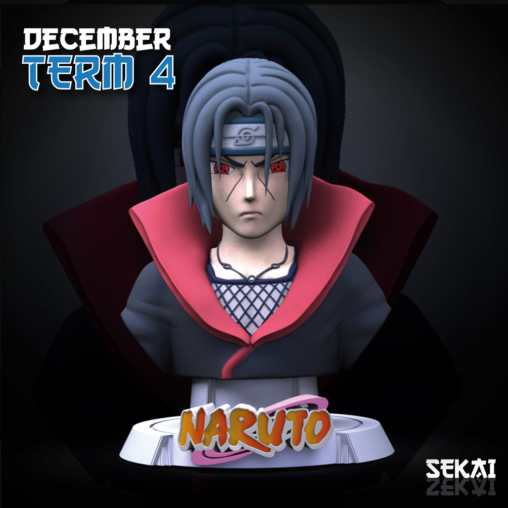 Itachi Bust - Sekai 3D Models - Tested and Ready for 3D printing