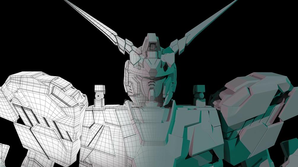 gundam 3d model
