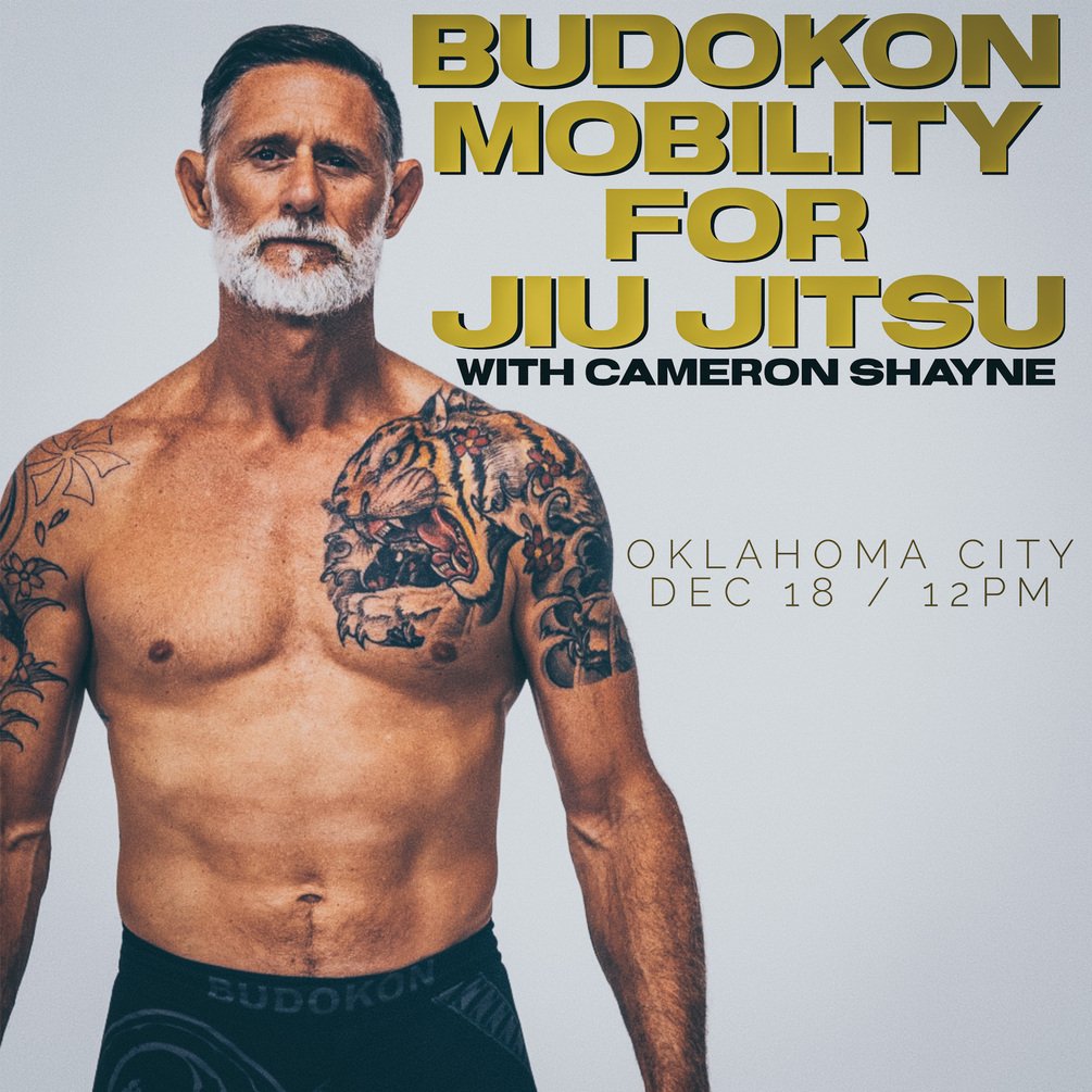 BUDOKON MOBILITY WORKSHOP FOR JIU-JITSU WITH CAMERON SHAYNE AT Lovato's ...