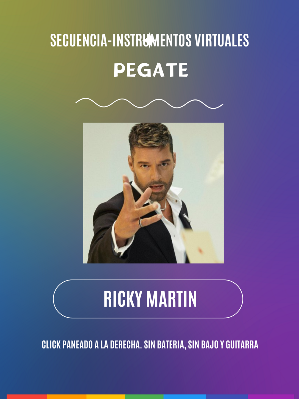 Pegate- Ricky Martin