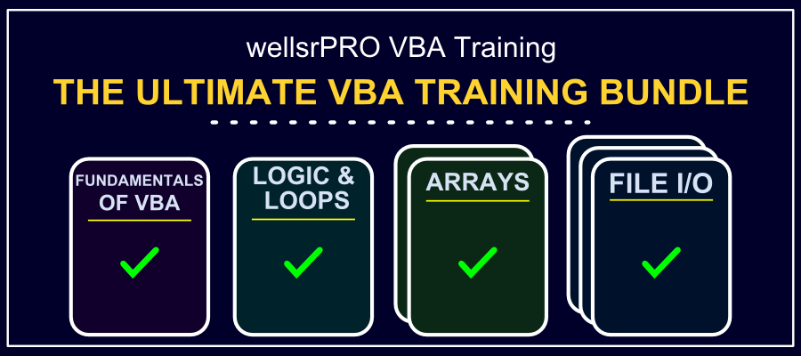 VBA Cheat Sheet Bundle+ SAVE 80%