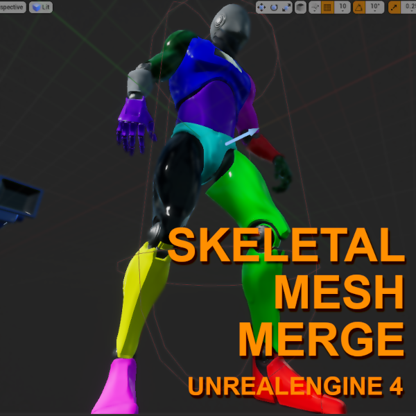 UE4 Skeletal Mesh Merge C++ Plugin