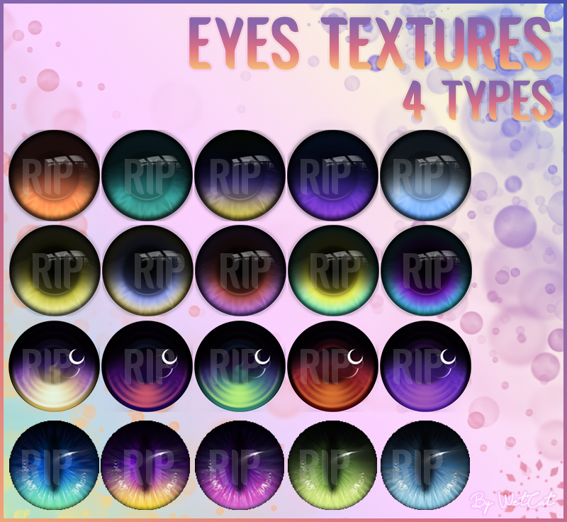 Eyes Textures (4 Types)