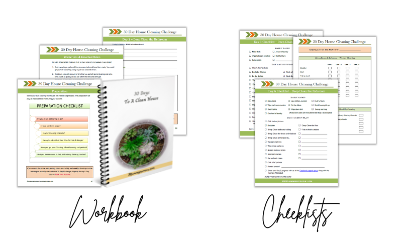 EBOOK BONUSES: Printable Workbook +Checklists