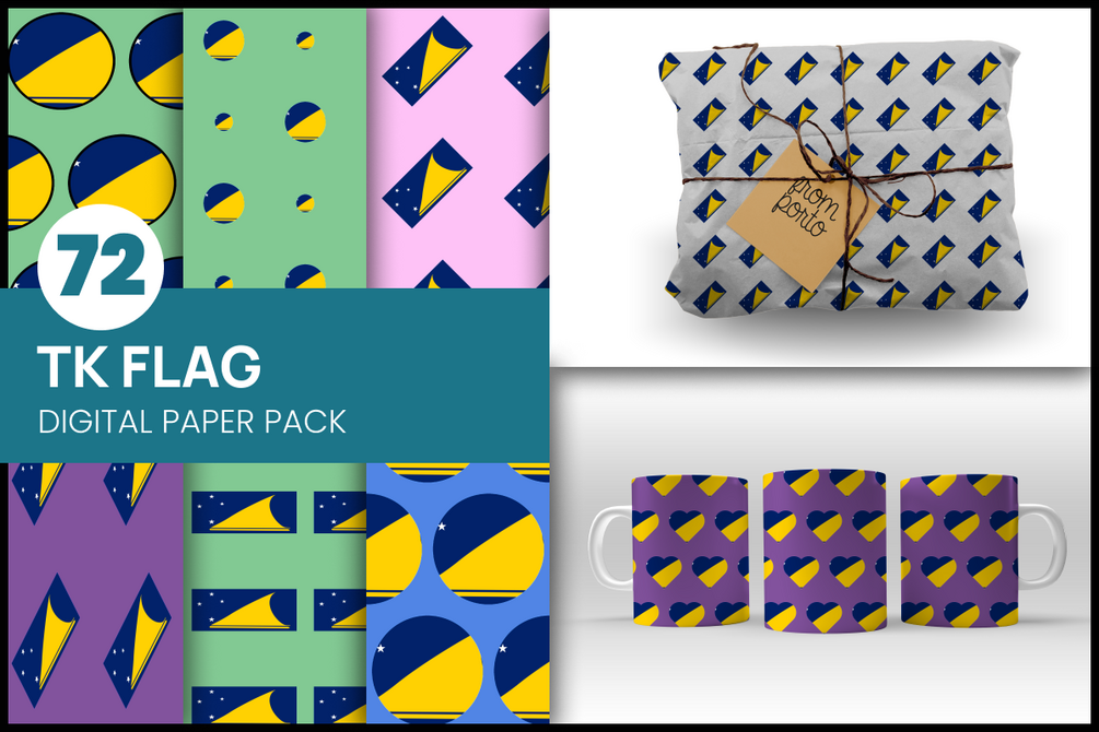 TK Flag Seamless Patterns