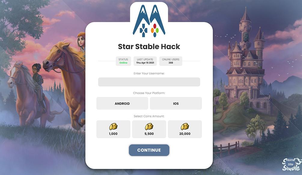 Star Stable Hack Coins Online 2021