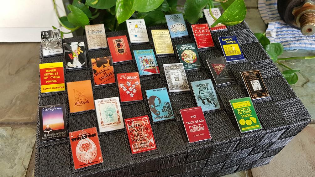 Magic Book Pin Badges