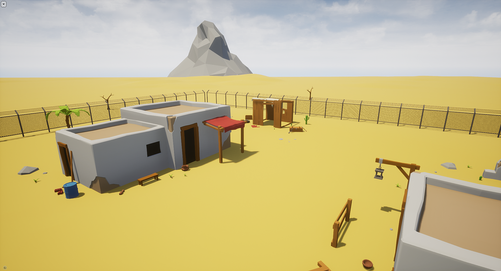 UE4 Low Poly Desert Pack