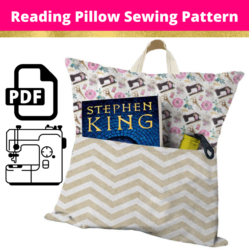 Reading Pillow Sewing Pattern | Digital PDF