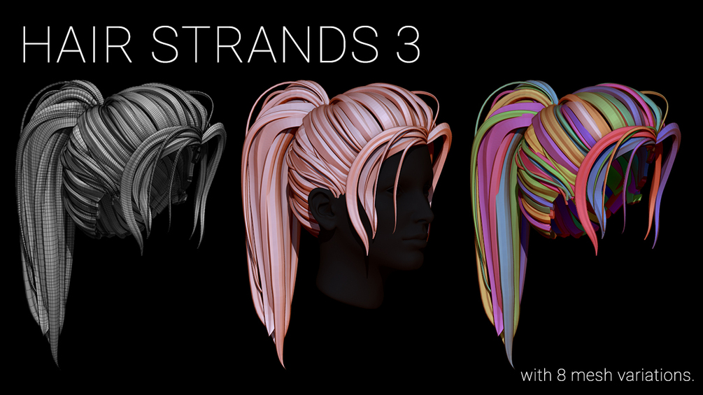Hair Strands 3