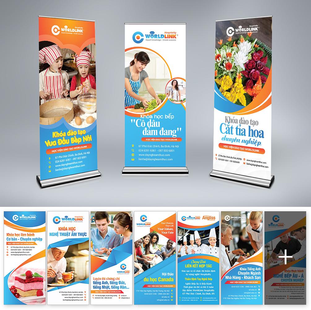 14 Standee Templates Adobe Illustrator By Luongmanhhuy