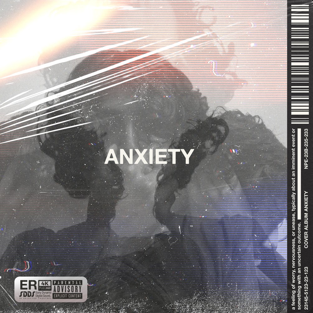 PLASTIC ALBUM COVER ART EXPERIMENT PHOTOSHOP "2021