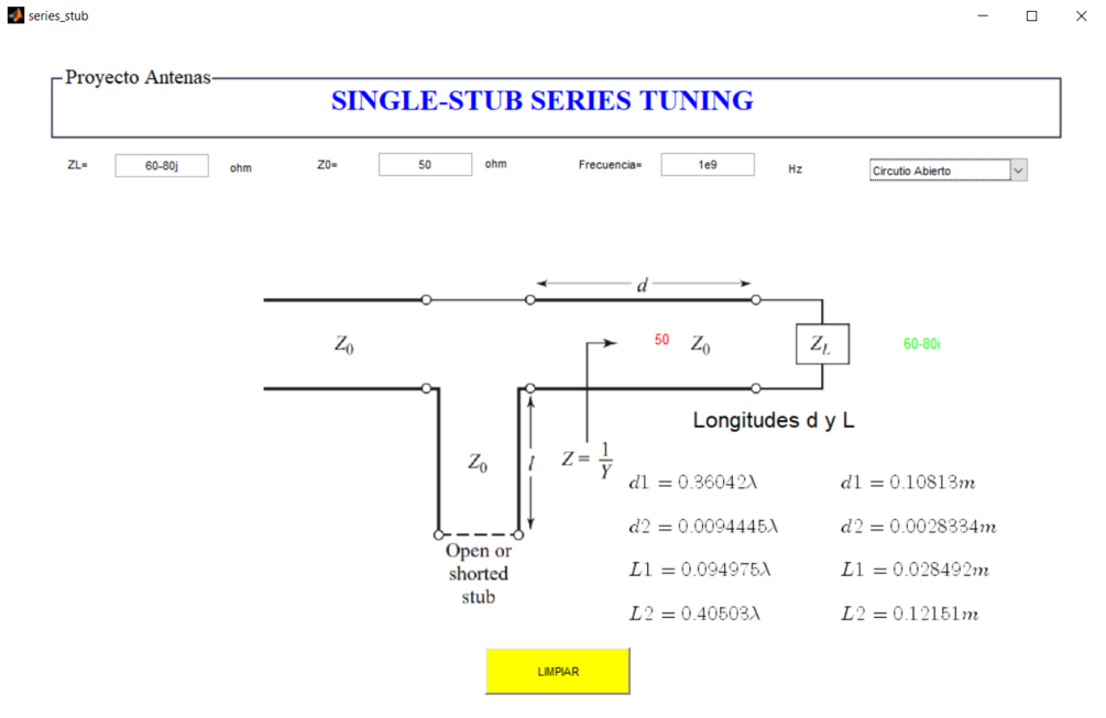 SINGLE STUB SERIES TUNING
