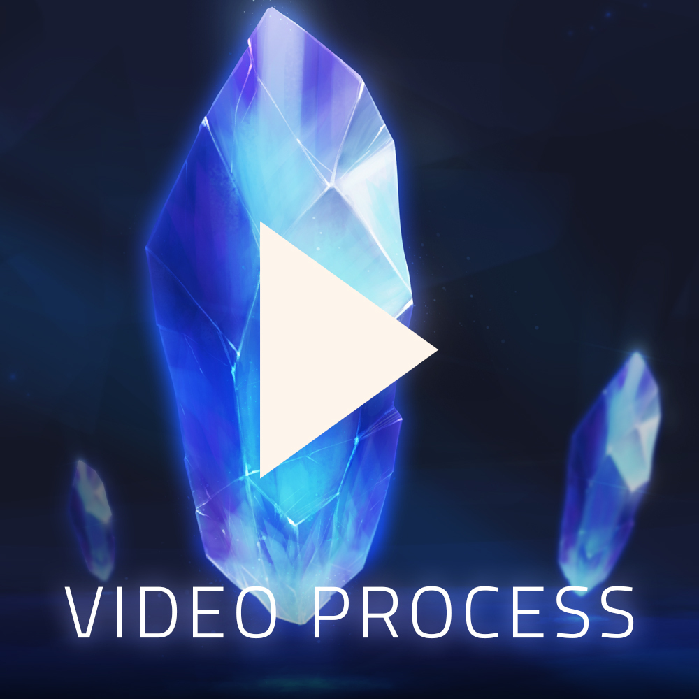 Ice Crystal tutorial with commentary