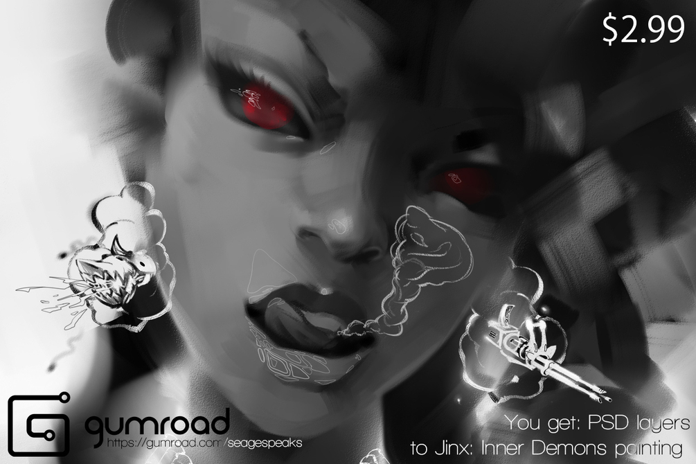 Jinx Inner Demons - PSD