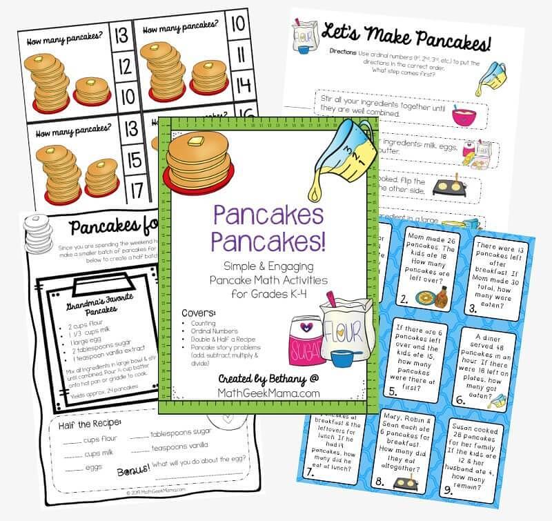 Pancakes, Pancakes: Real Life Math for Kids