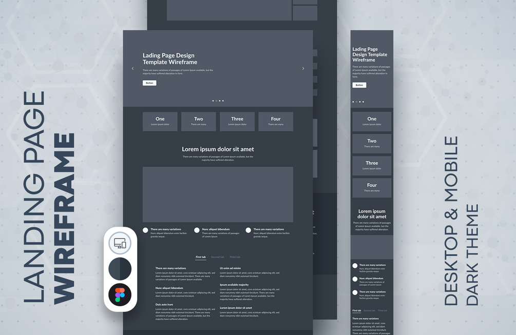 Landing Page Dark Theme #87