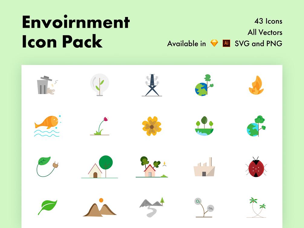 Environment Color Icons