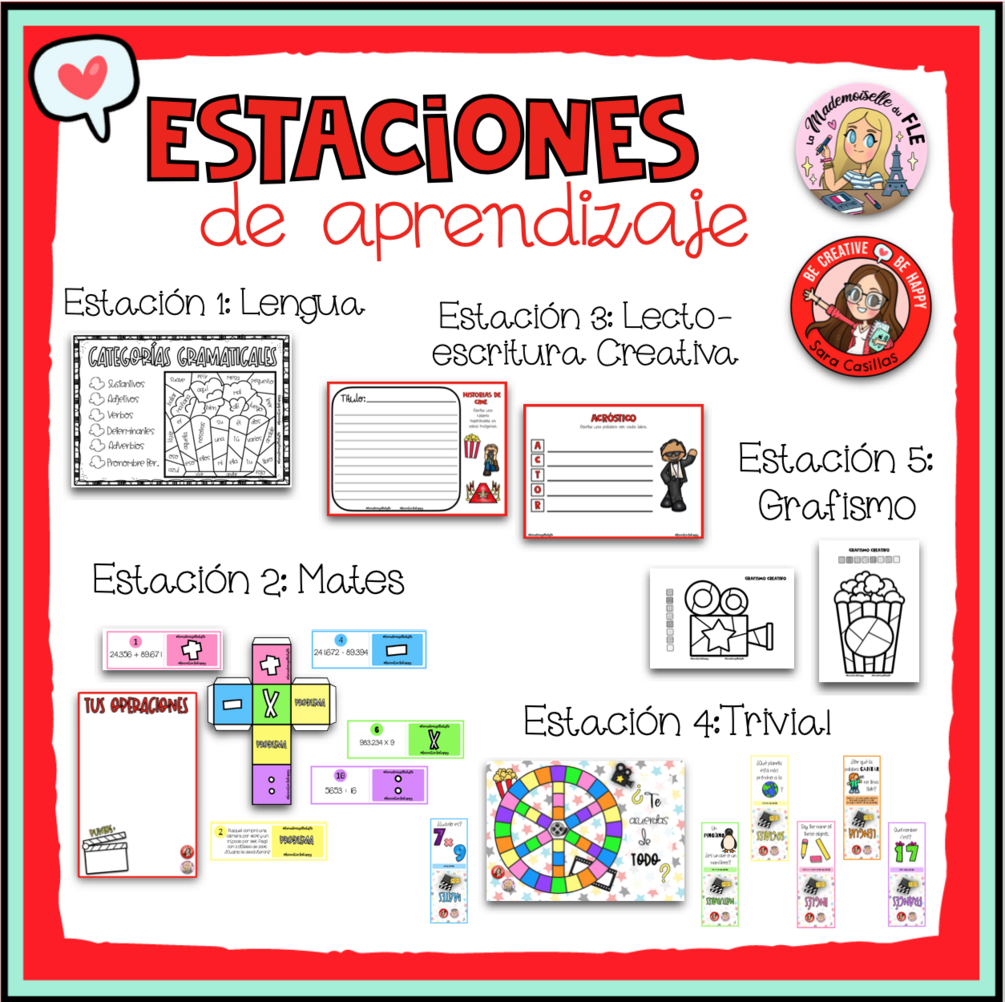 ESTACIONES DE APRENDIZAJE_tercer ciclo