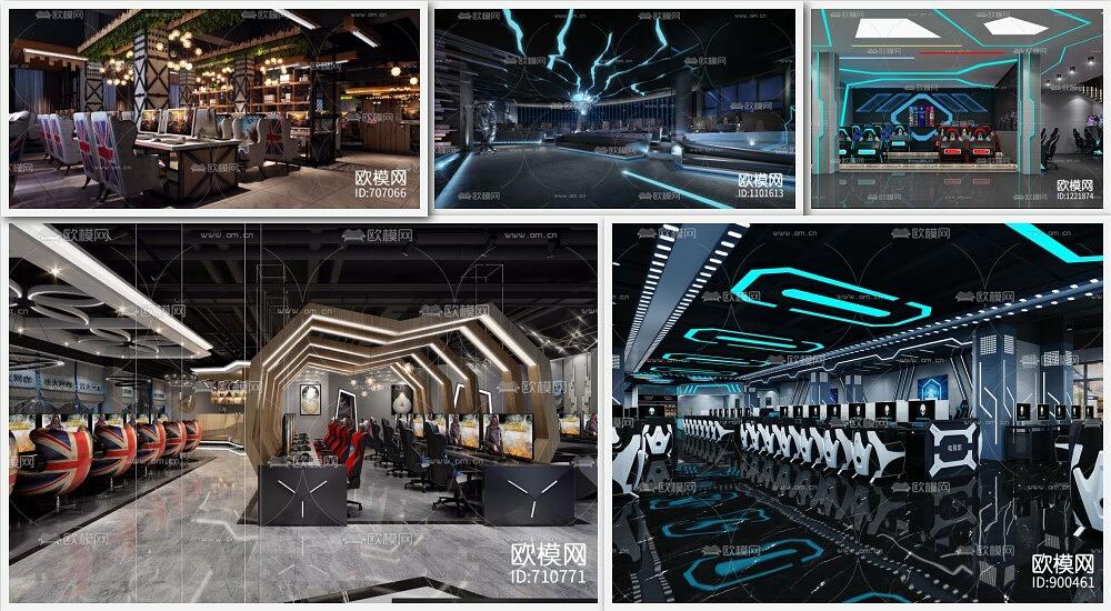 Gaming Center Collection - 3d model, 3dsmax