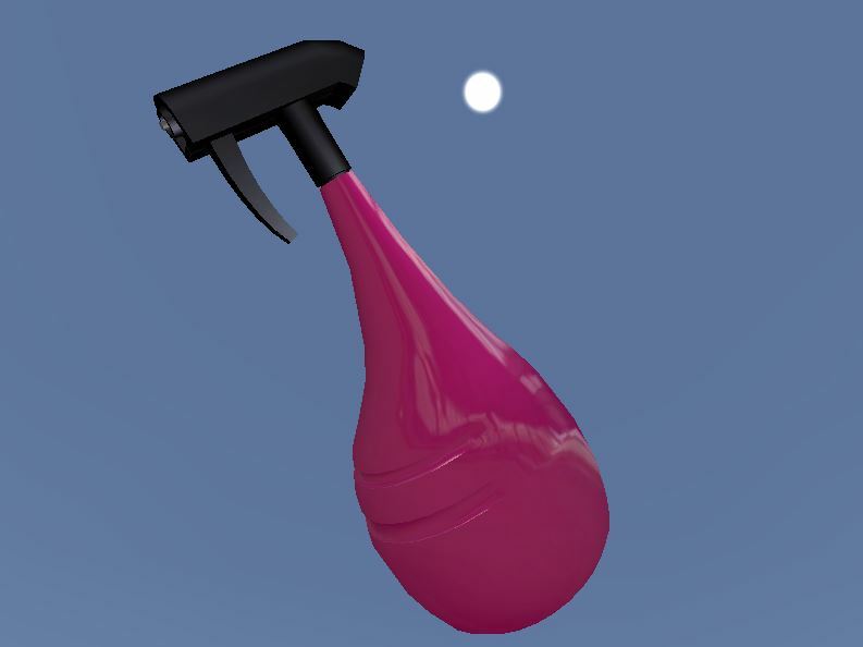 VRChat Spray Bottle - 3D Asset