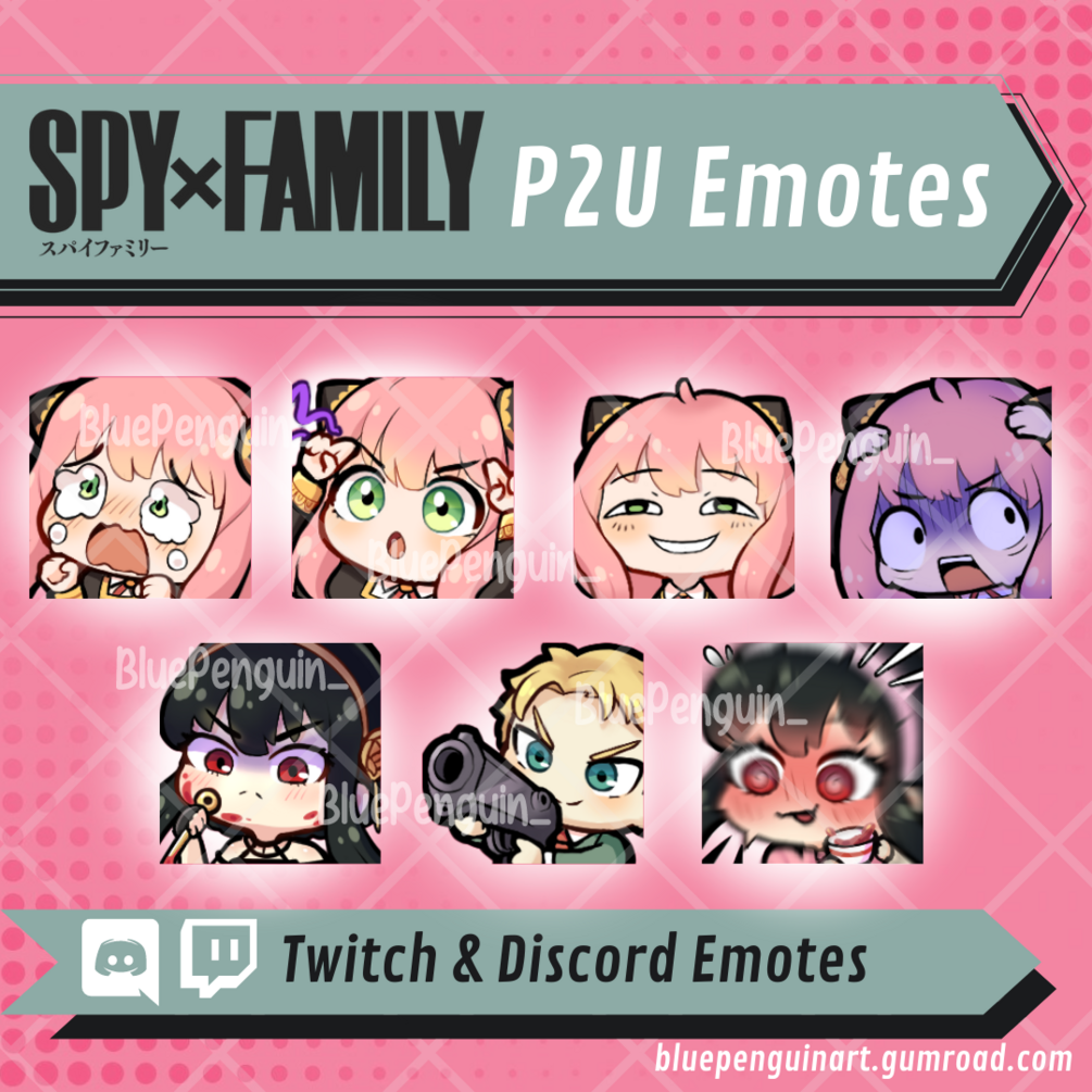 Spy x Family Pay to use Emotes